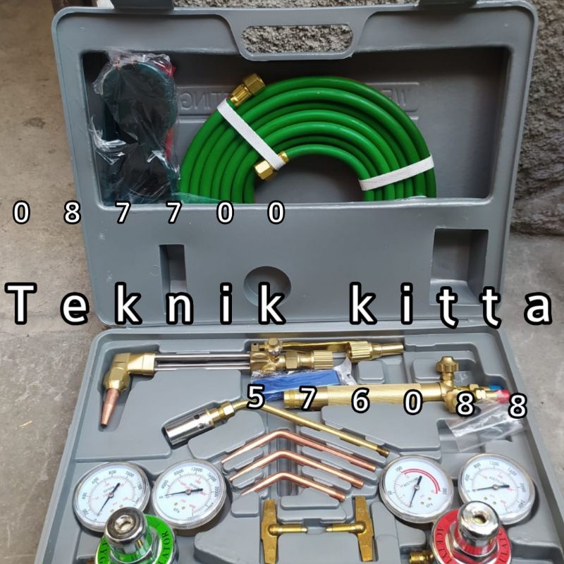 Jual welding cutting Alat Set Las Oxygen Acetylene | Shopee Indonesia