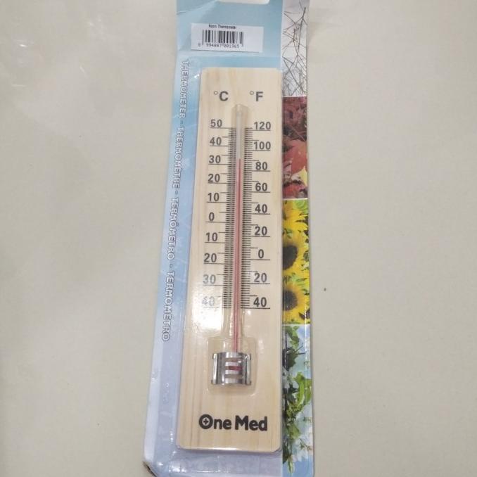 Jual [Ready] Termometer Ruangan Bahan Dari Kayu Demgan Tabung Air Raksa ...