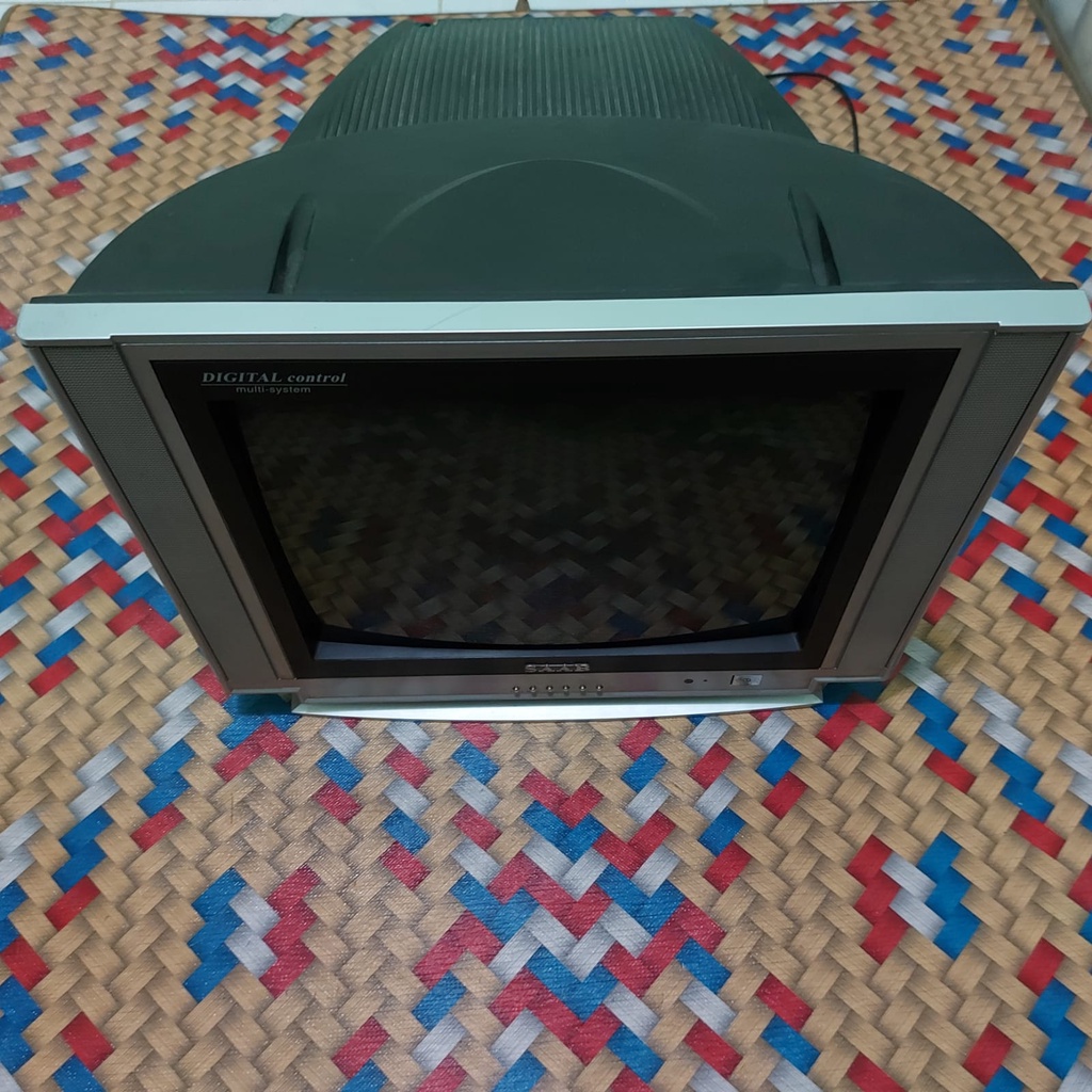 Jual TV Tabung Saab Digital Control Multi System 18 Inch 3D Surround ...