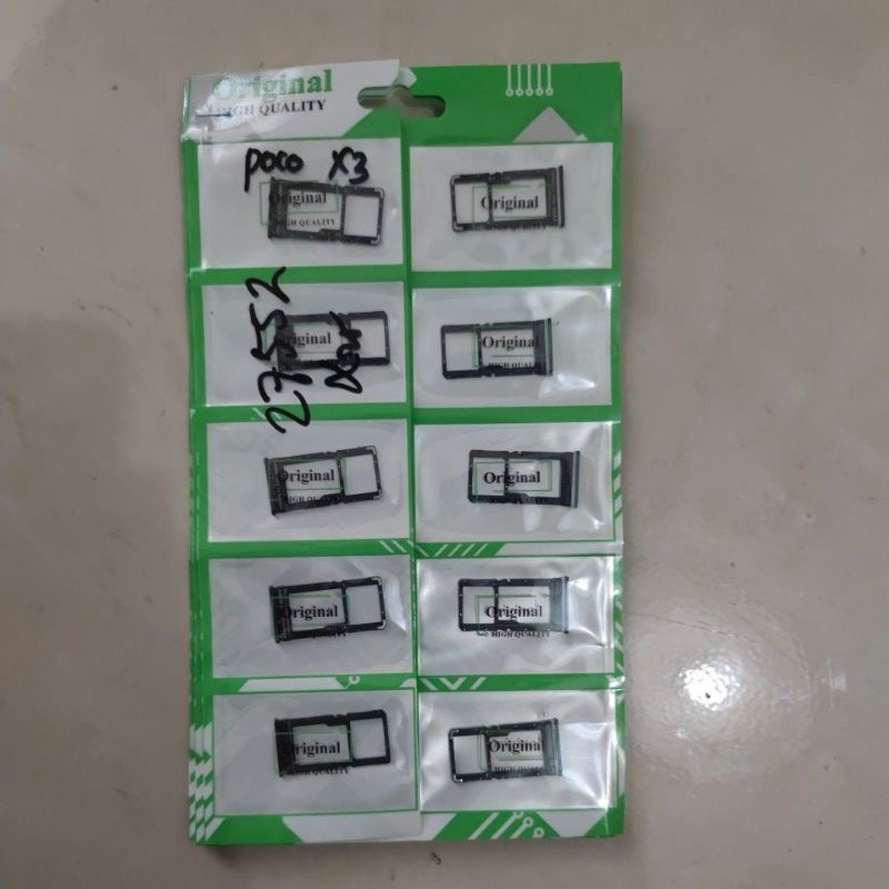 Jual Simtray Slot Sim Card Xiaomi Poco X3 NFC / X3 Pro | Shopee Indonesia