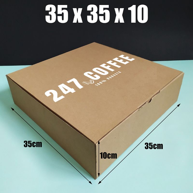 Jual CUSTOM SABLON LUSINAN BOX KARDUS 35x35x10CM (BOX + SABLON ...