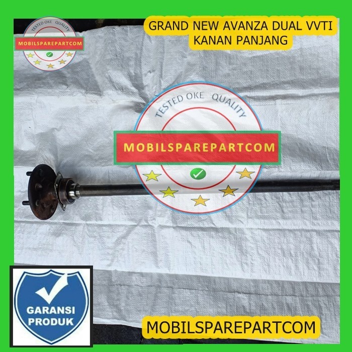 Jual AS RODA AXLE SHAFT BELAKANG REAR TOYOTA GRAND NEW AVANZA DUAL VVTI ...