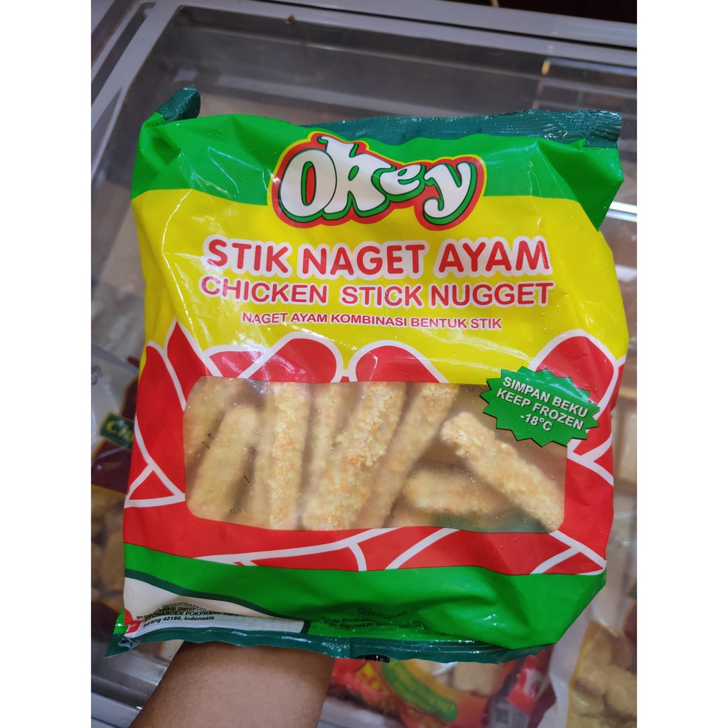 Jual okey nugget stik naget ayam 500 gram | Shopee Indonesia