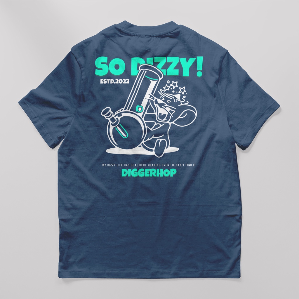 Jual DIGGERHOP So Dizzy T-Shirt (Unisex) | Shopee Indonesia