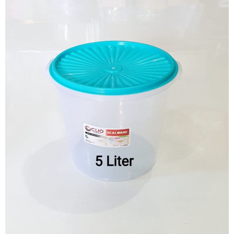 Jual Toples plastik 5 Liter | Sealware 5 Liter | Toples Kerupuk | Shopee Indonesia