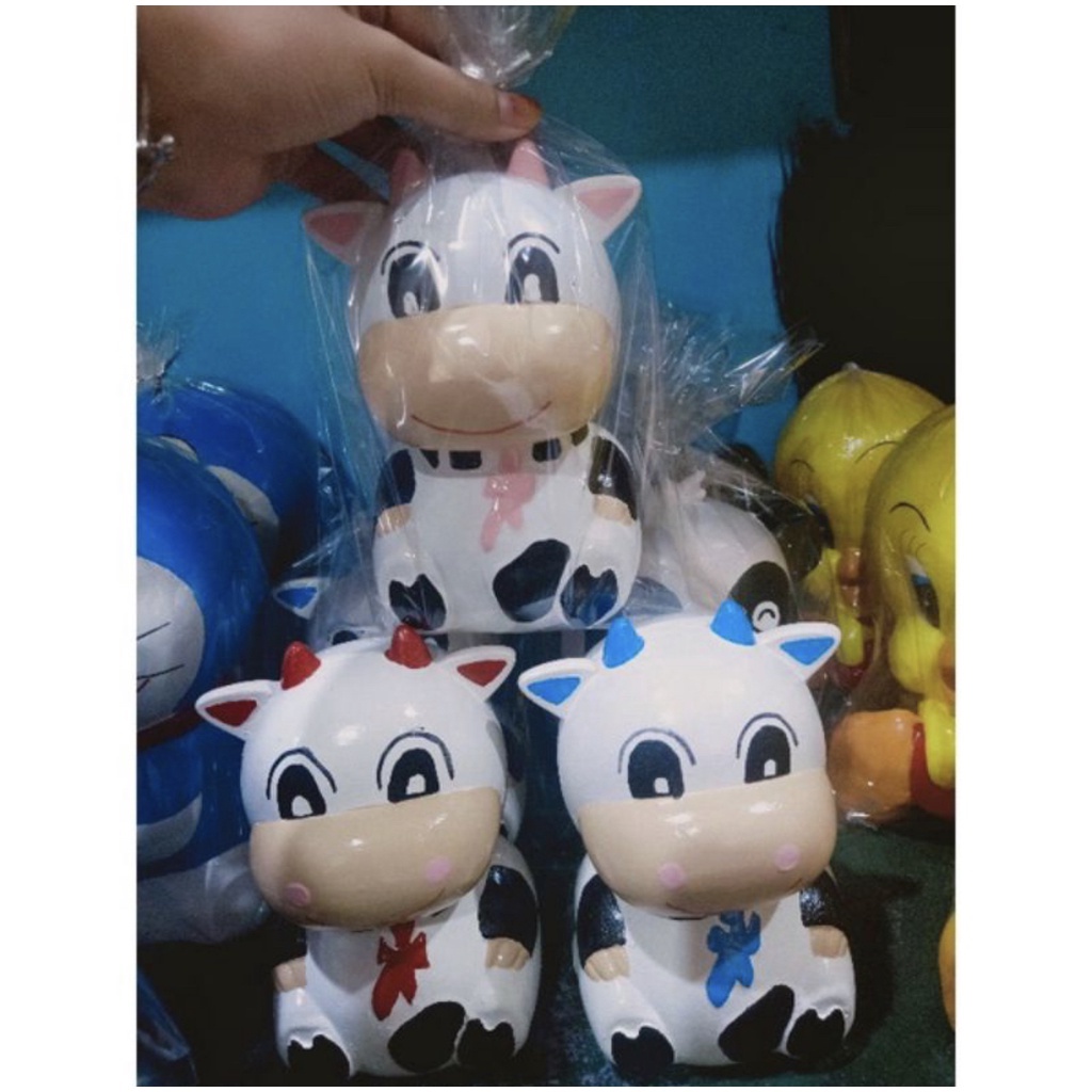 Jual celengan sapi/celengan viral karakter sapi/ celengan target ... Jual celengan sapi/celengan viral karakter sapi/ celengan target ...