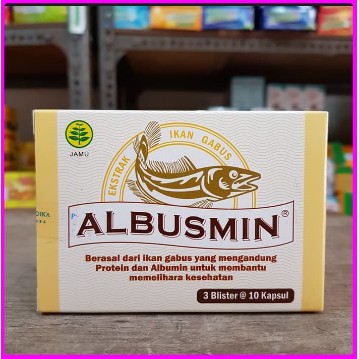 Jual Albusmin Kapsul Ikan Gabus Supplement Makanan Prima Medika ...