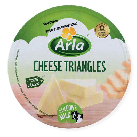 Jual ARLA CHEESE TRIANGLES 140GR | Shopee Indonesia