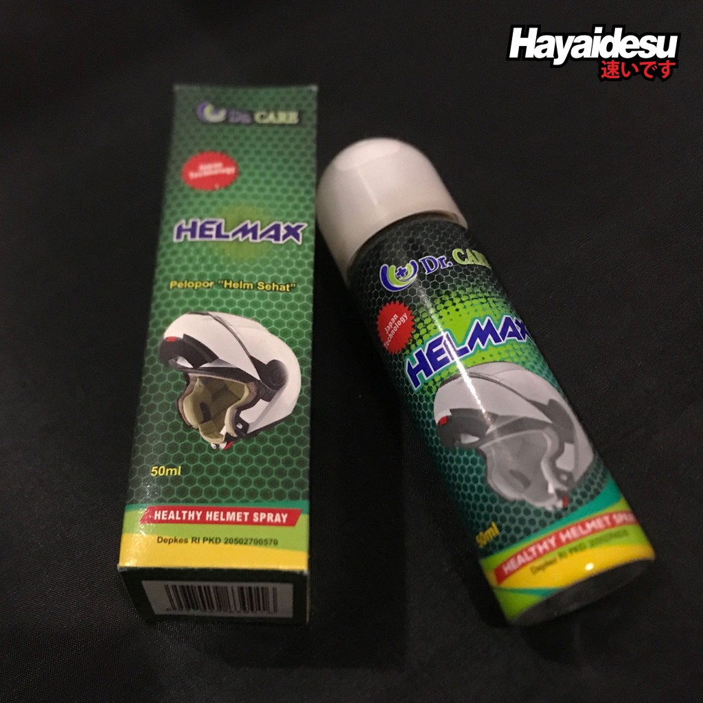 Jual HELMAX Spray Perawatan dan Pengharum Helm 50 ml | Shopee Indonesia