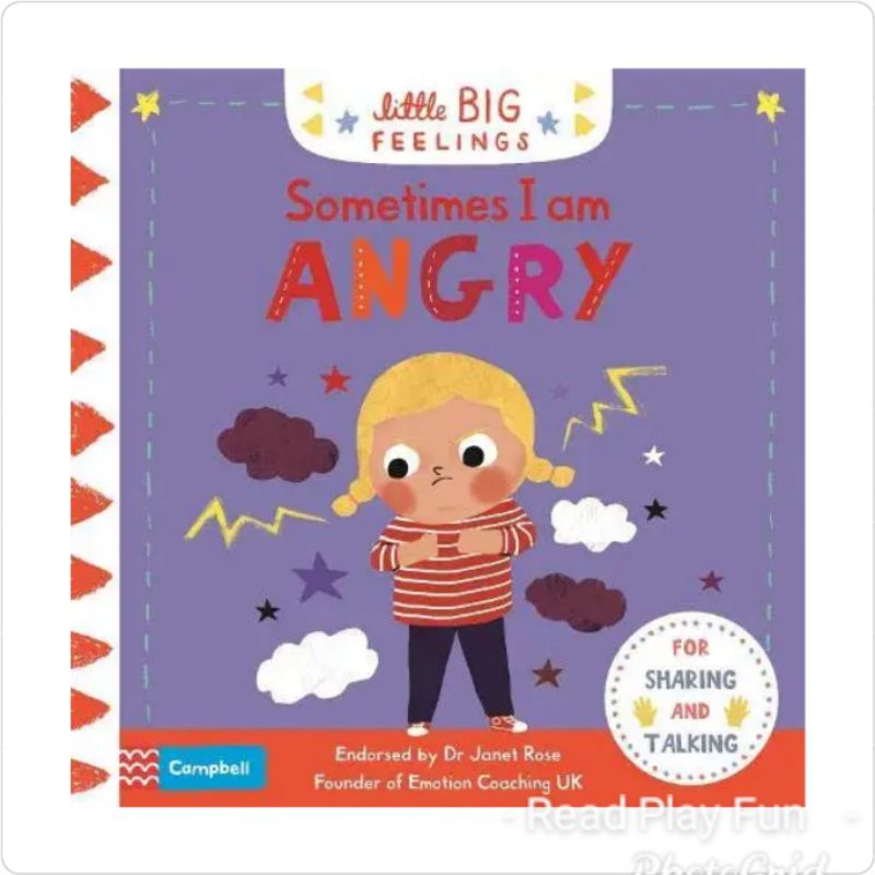 Jual Sometimes I Am Angry (Little Big Feelings) Campbell Board Book ...