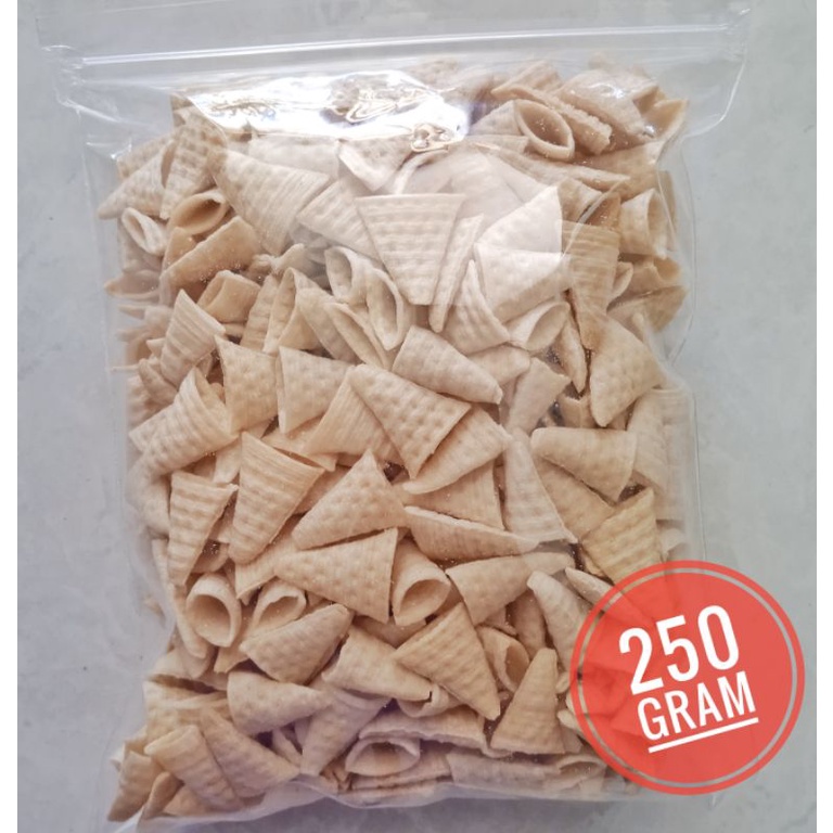 Jual Kerupuk Potato Samosa Potato Kerucut Mentah 250 gram | Shopee ...