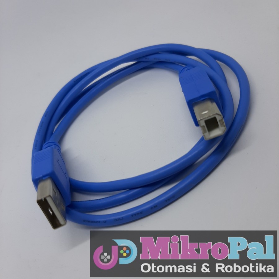 Jual Kabel Data USB Arduino 100cm Kabel Printer Male USB Type A to USB ...