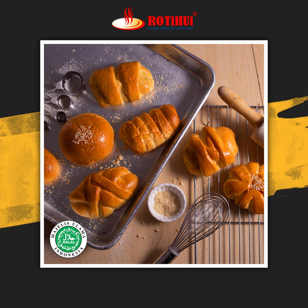 Jual ROTI MANIS CAMPUR 12 VARIAN RASA ROTIHUI | Shopee Indonesia