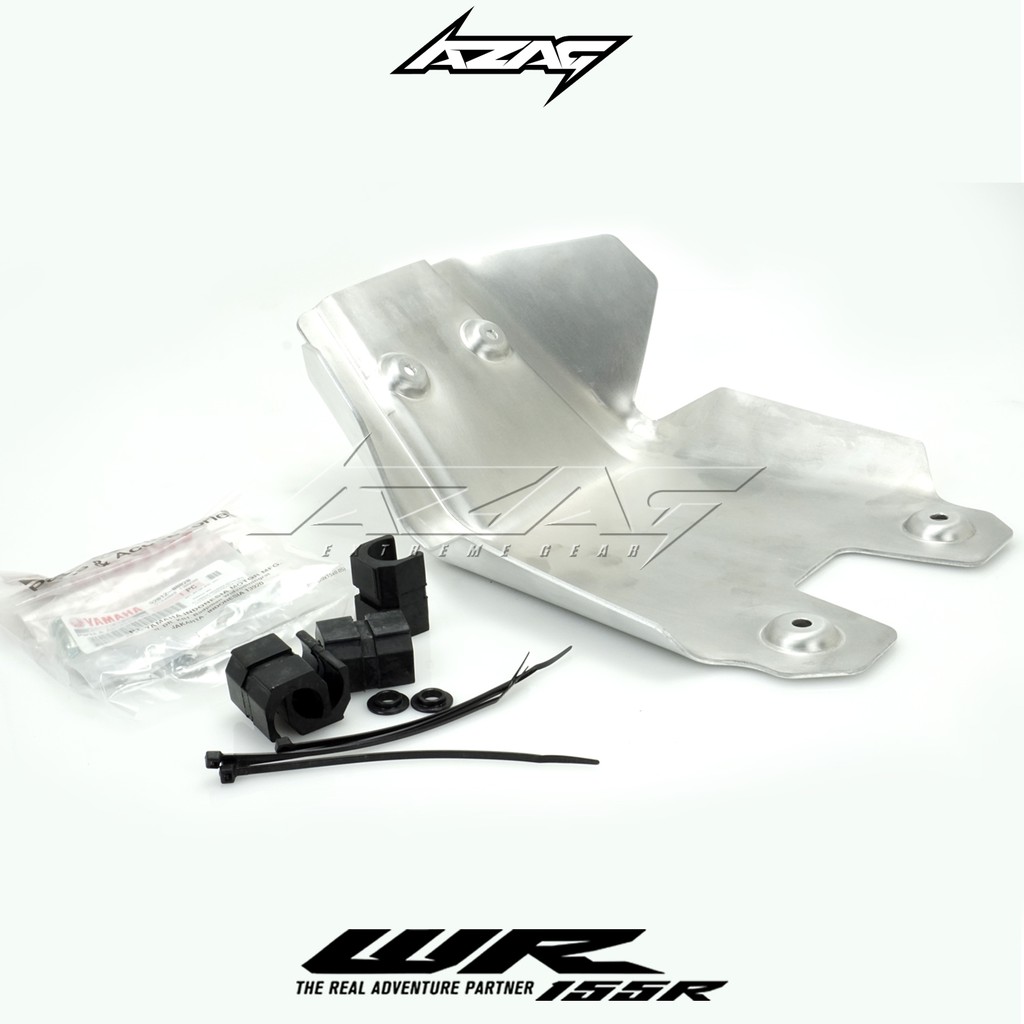 Jual ENGINE GUARD SKID PLAT ALUMUNIUM YAMAHA WR 155 ORIGINAL | Shopee ...