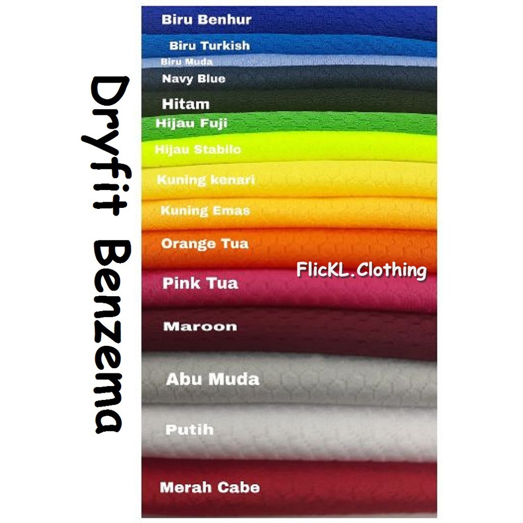 Jual Kain Dryfit Benzema Bahan Jersey Benzema Dry Fit Benzema Kilo ...