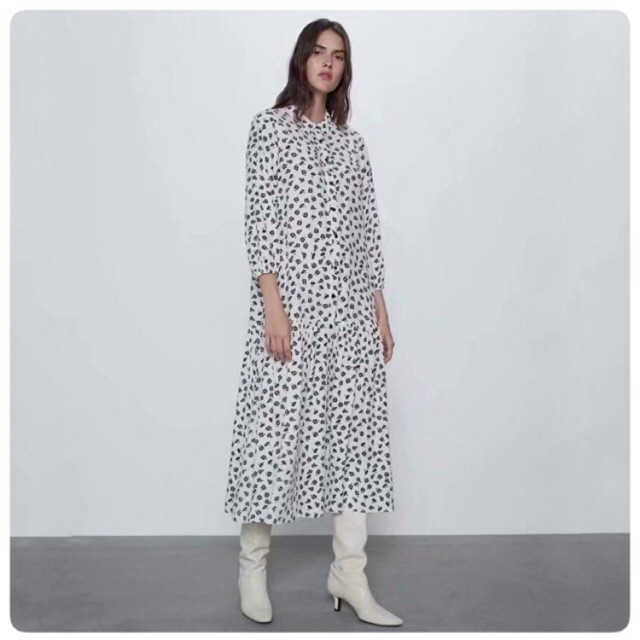 Jual DRESS MAXI / LONG DRESS BUNGA PUTIH | Shopee Indonesia