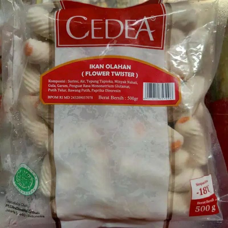 Jual Cedea flower twister 500g | Shopee Indonesia