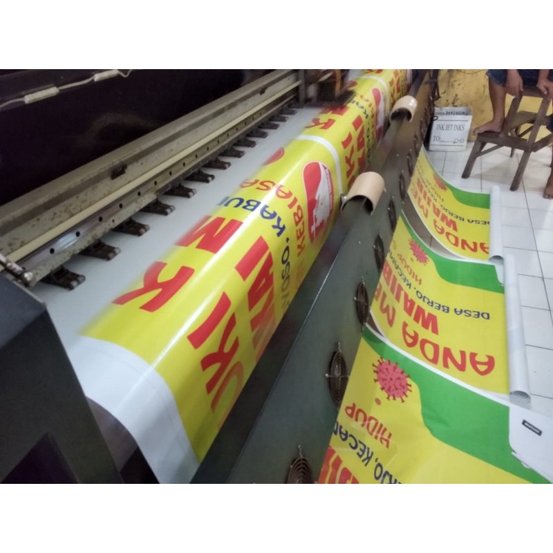 Jual CETAK MMT/SPANDUK BAHAN FLEXY 280gr | Shopee Indonesia