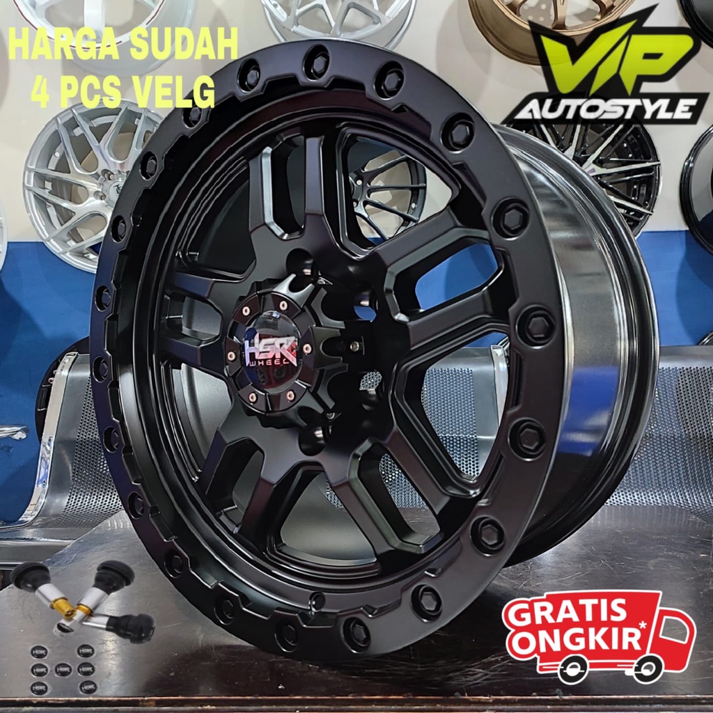 Jual Velg Mobil Offroad Ring 17 Murah Baut 6 Untuk Ford Ranger Hilux DC Strada Triton Isuzu Mux ...