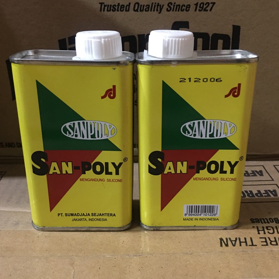 Jual SAN POLY SANPOLY PENGKILAP BODY MOBIL DAN MOTOR - 250 ML | Shopee ...