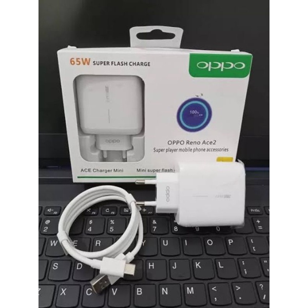 Jual Charger Oppo 65W original 100% Support Fast charging Vooc Type C ...