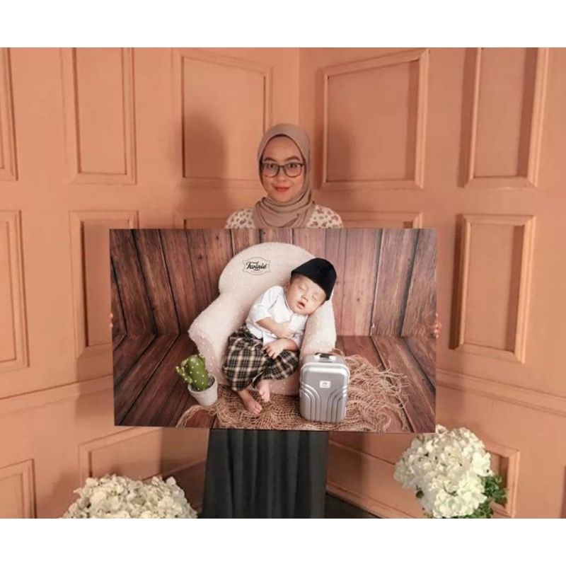 Jual CETAK FOTO 24R (30X46) PLUS BINGKAI FULL LIST PUTIH | Shopee Indonesia