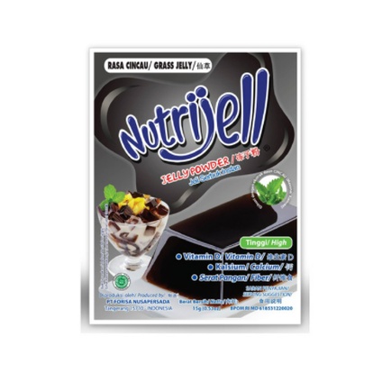 Jual NUTRIJELL 10 15 GRAM 30 GR JELLY POWDER PUDING JELI NUTRIJEL ...