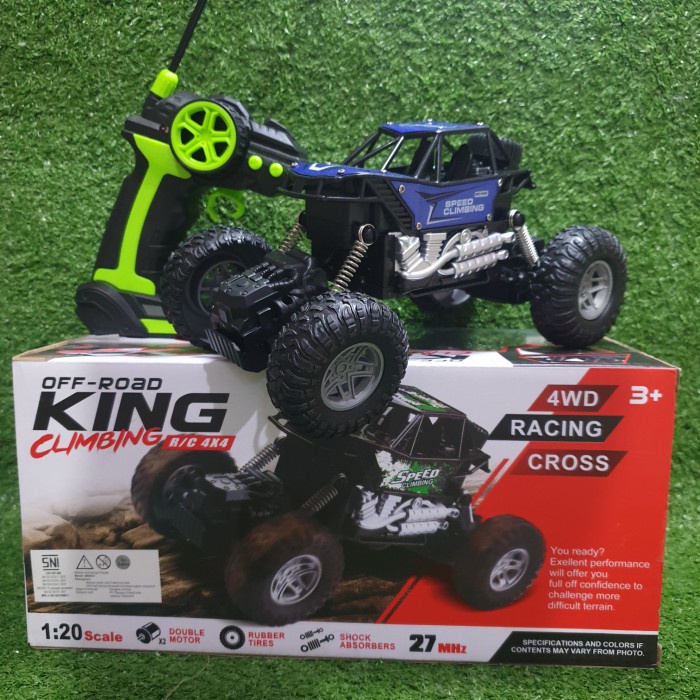 Jual mobil remote control jeep rc offroad rc rock crawler | Shopee ...