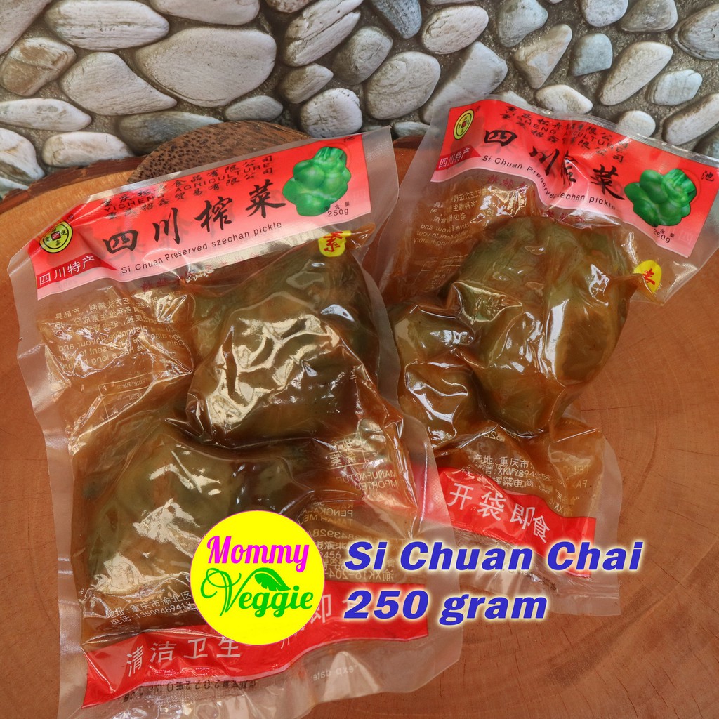 Jual Si chuan chai vegetarian | 250 gram perbungkus | vegetarian ...
