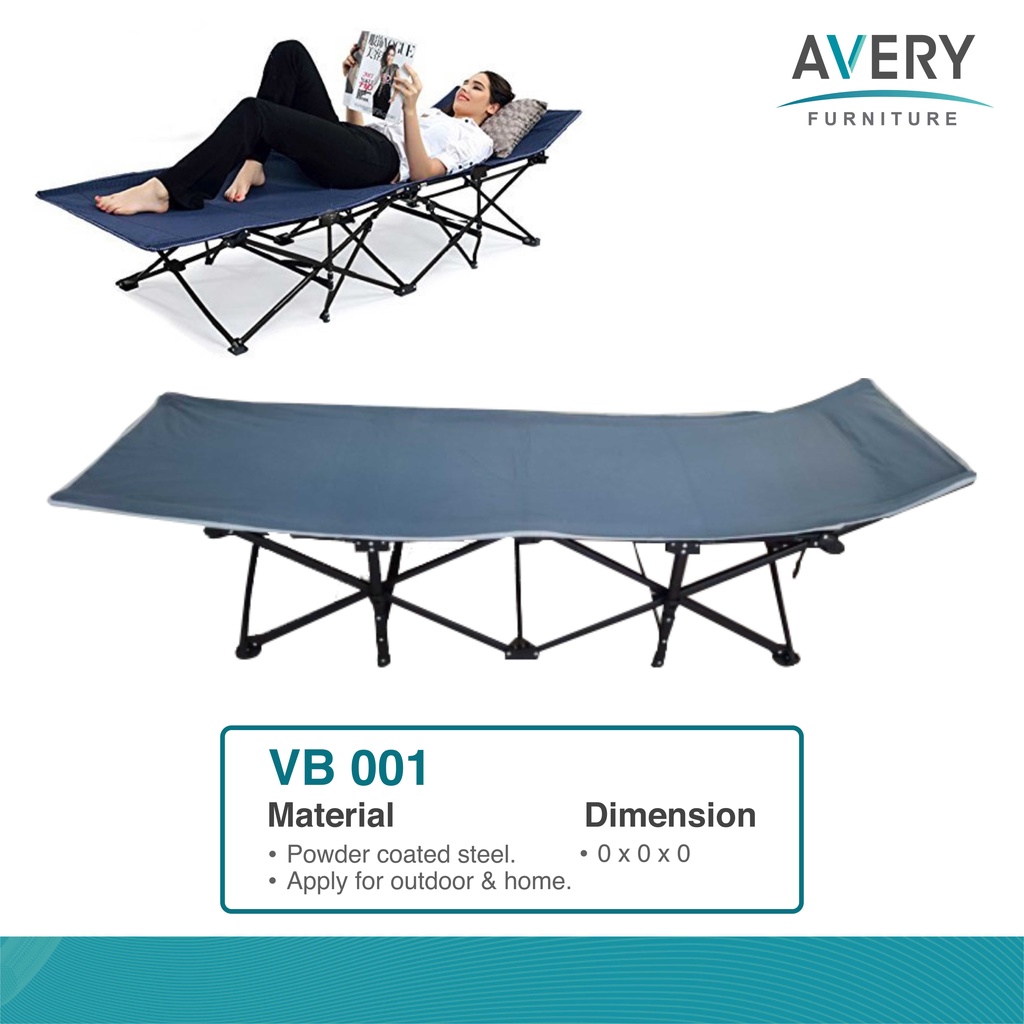 Jual Avery - VB01 - Folding Bed Portable / Ranjang Lipat Velbed ...