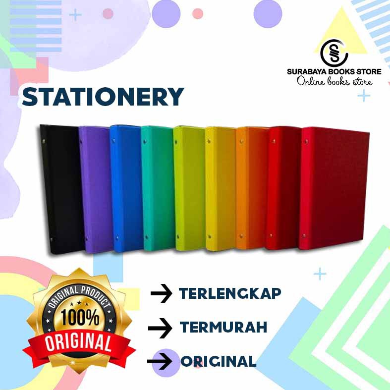 Jual MAP BINDER 20 HOLE UKURAN A5 BANTEX WARNA | Shopee Indonesia