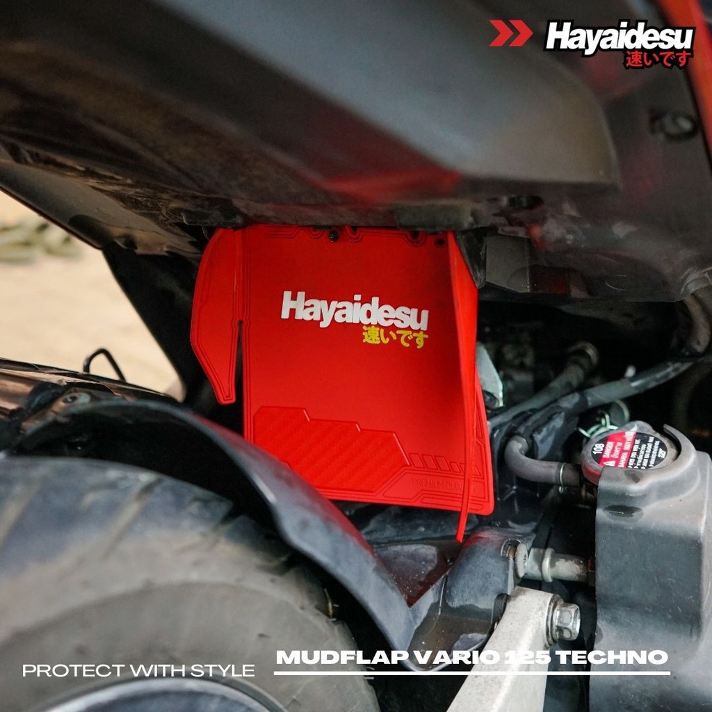 Jual Honda Vario Click 125 Techno Fi Bohlam 2012-2014 Mud Flap Penahan ...