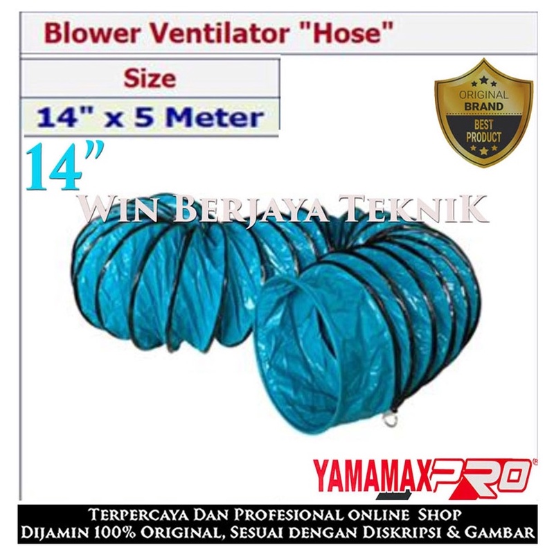 Jual Selang Portable Ventilator 14 inch - Flexible Hose Exhaust Blower ...