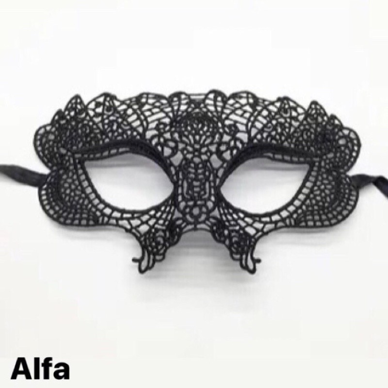 Jual Topeng Wanita Pesta Lace Renda Ana Fifty Shade Darker Masquerade Mask Party | Shopee Indonesia