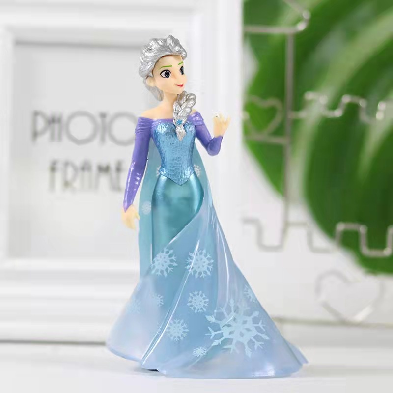 Jual Cake Topper Figure Hiasan Kue Tart Karakter Princess Elsa Frozen ...