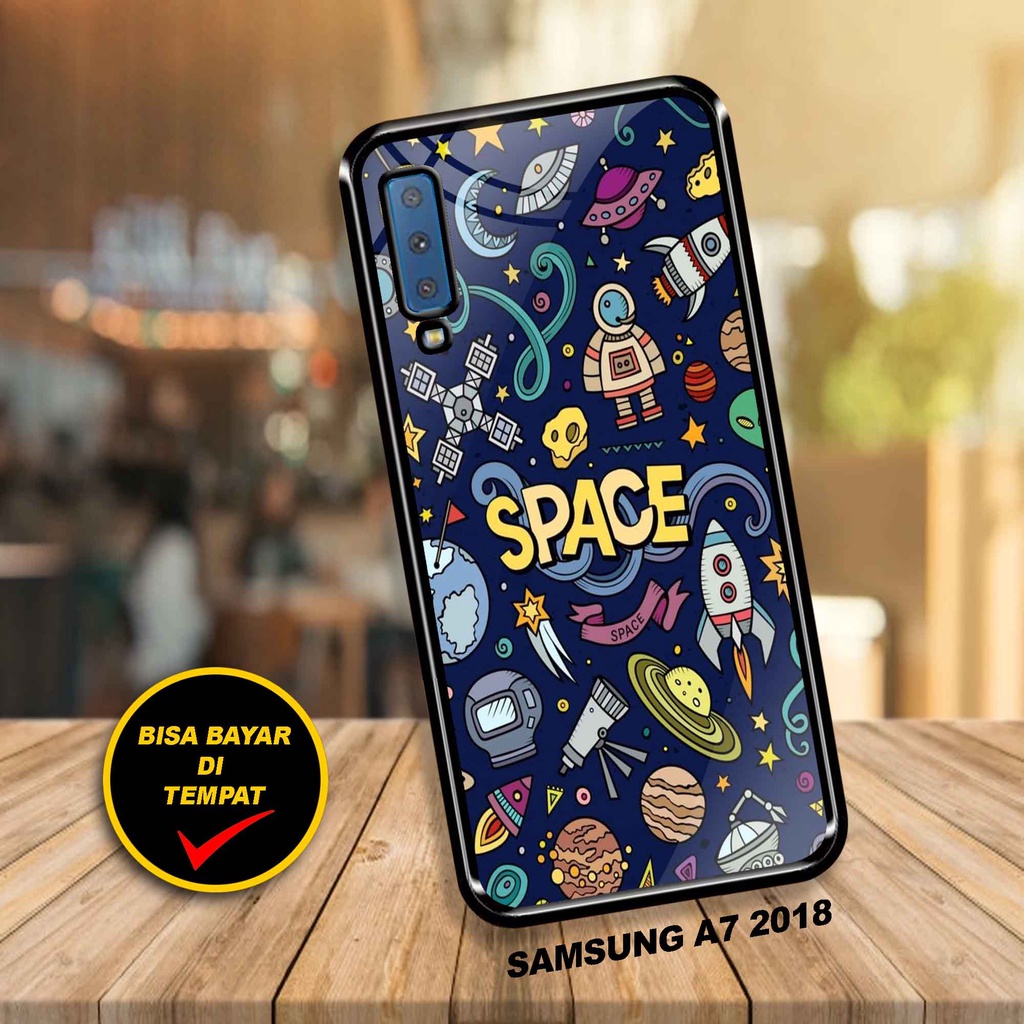 Jual SRC - Case Samsung A7 2018 Motif my space Casing Hardcase Glossy ...