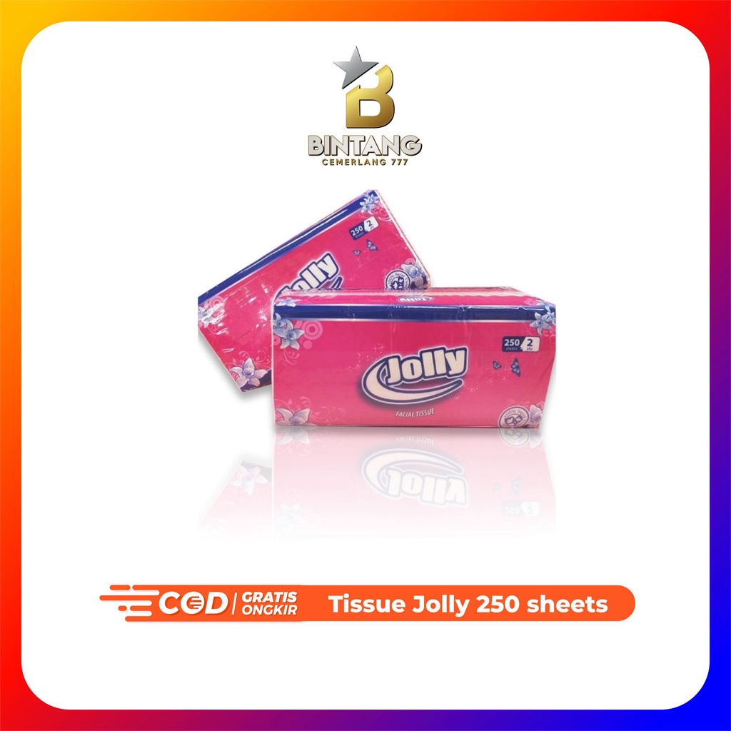 Jual Jolly Facial Tissue 250 Sheets 2 Ply | Shopee Indonesia