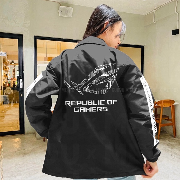Jual Jaket Coach Waterproof ROG System Republic of Gamers for Gaming ...