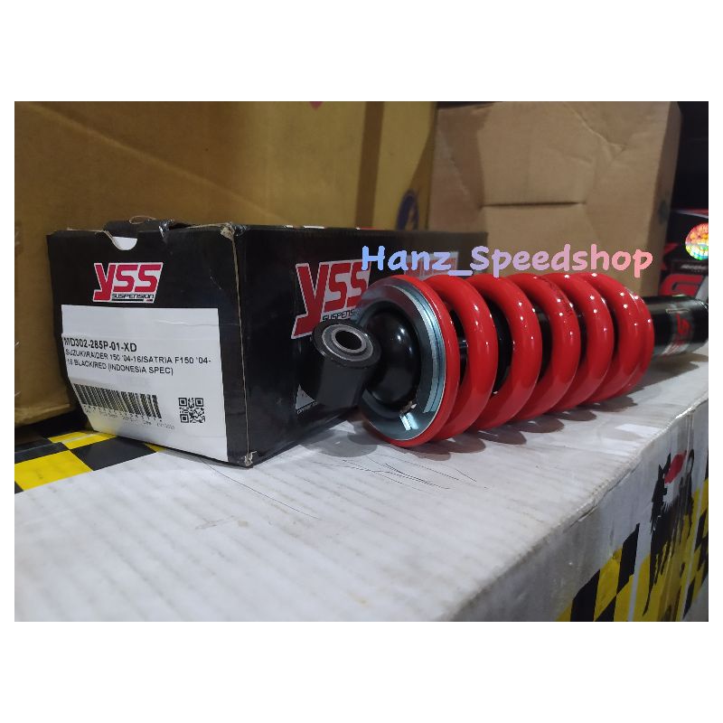 Jual monoshock satria yss mono shock Satria Fu suzuki raider satria f150 warna merah | Shopee ...