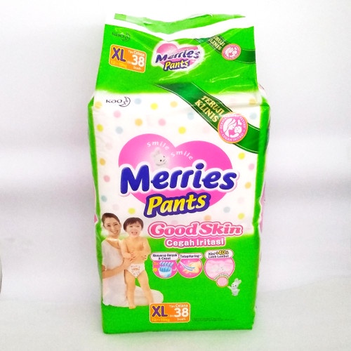 Jual MERRIES PANTS GOOD SKIN ( NB-S40, S40, M34, M50, L30, XL26, XXL28 ...