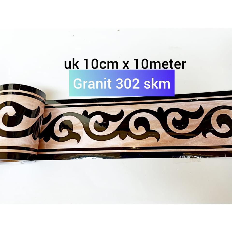 Jual BORDER LIST MARMER GRANIT 005 UK 10CM X 10METER GLOSSY MARMER ...