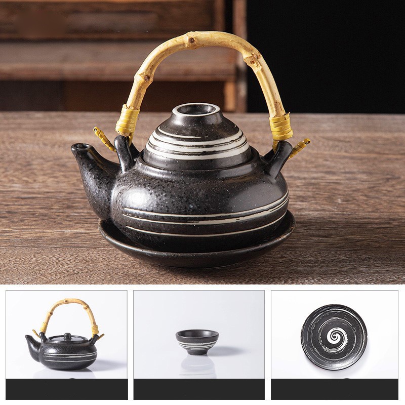 Jual Yui Kettle Tea Pot Set / Teko Ketel Air Teh Ocha Kopi Keramik ...