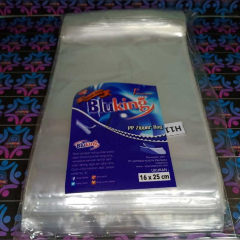 Jual Kantong Plastik Snack Pp Klip Ziplock 16x25 Isi 100pcs Shopee