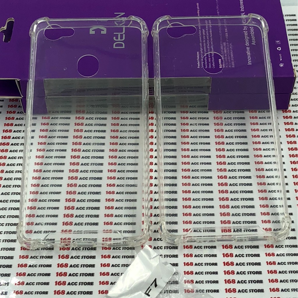 Jual SILIKON ANTI CRACK FIBER / MIKA / FUZE OPPO F7 ANTI KNOCK / SHOCK ...