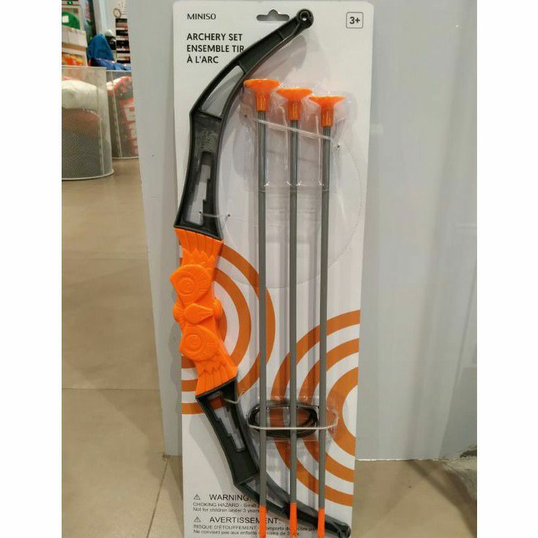 Jual MINISO MINI ARCHERY SET / ANAK PANAH MAINAN MINISO / MAINAN MINISO ...