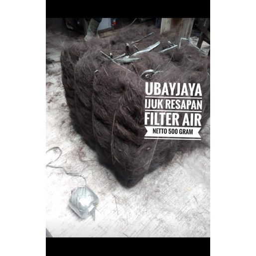 Jual ijuk resapan - media filter air - ijuk resapan untuk bertelur ikan ...