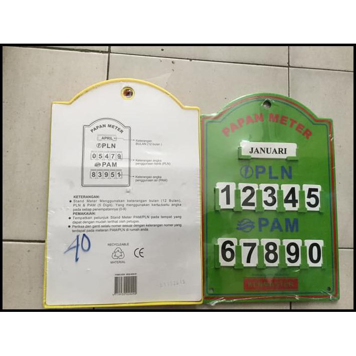 Jual PAKET HEMAT PAPAN PLN / PAM PAPAN METER | Shopee Indonesia