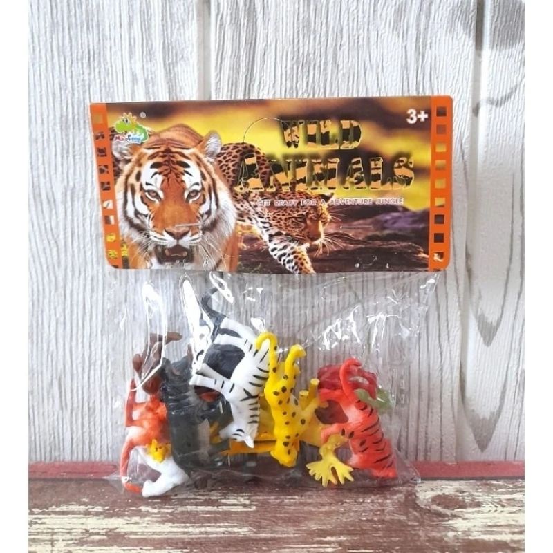 Jual MURAH MERIAHH! Mainan anak hewan/binatang/MINI singa gajah unta ...