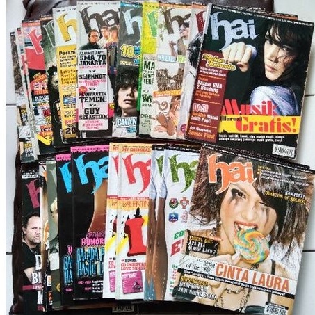 Jual majalah bekas majalah HAI edisi cover Band Majalah HAI edisi tahun 2008 | Shopee Indonesia
