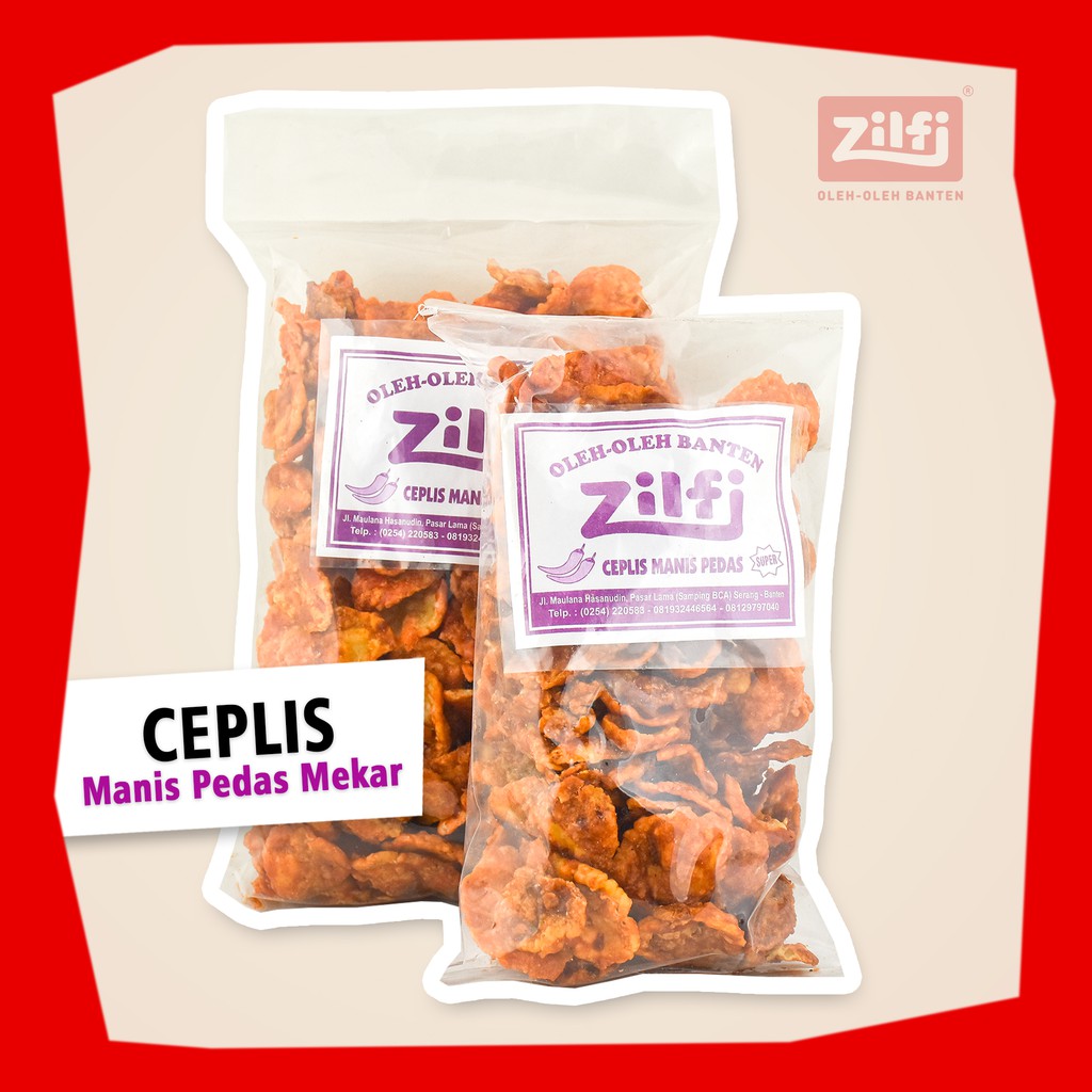 Jual Ceplis Manis Pedas 250g Asli Melinjo (Keceprek Mekar) || Oleh-oleh ...